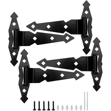 HOME MASTER HARDWARE 8 in Heavy Duty Decorative T Strap Hinge Shed ...