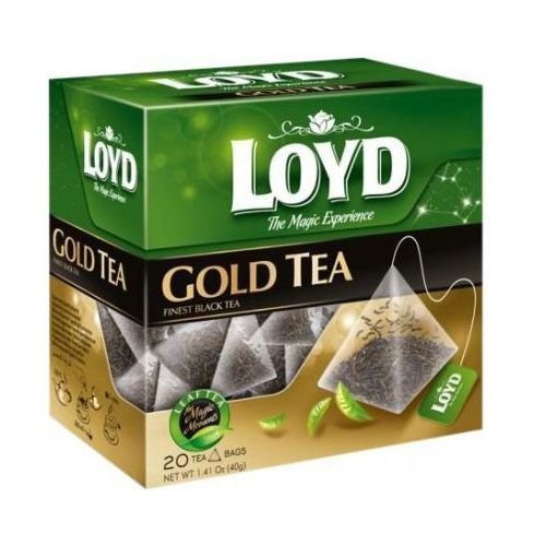 Amazon.com : Loyd Gold Tea Finest Black Tea 20 teabags (Pack of 2 ...