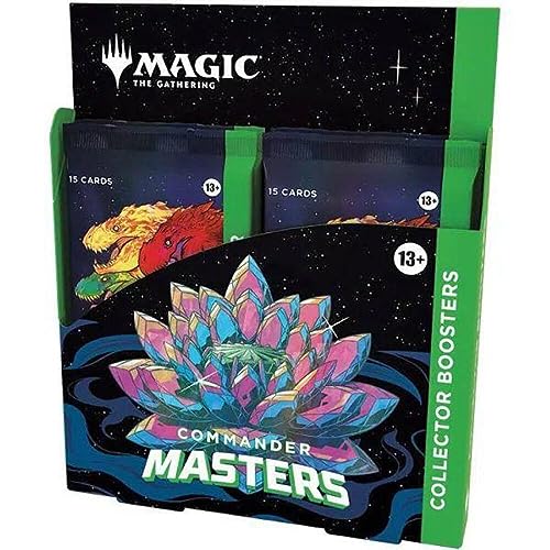 Magic: The Gathering Commander Masters Collector Booster (15 Cards ...