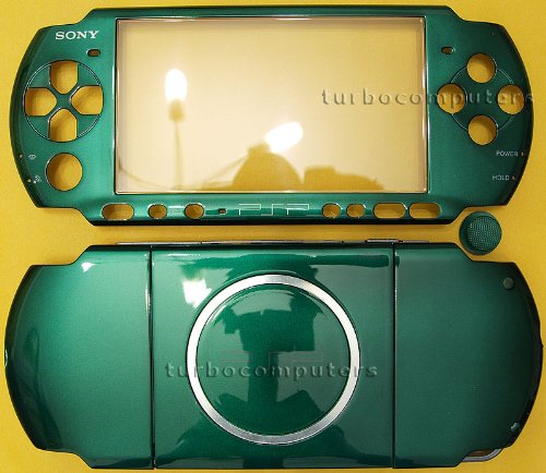 Amazon.com: Carnival Green PSP 3000 Series Full Shell Cover Housing ...