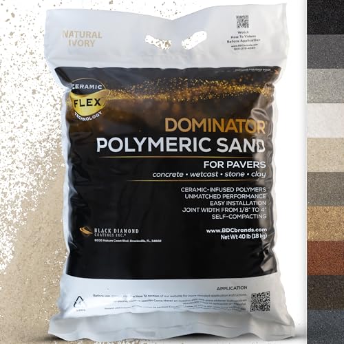 40 Pound Natural Ivory DOMINATOR Polymeric Sand with Revolutionary ...