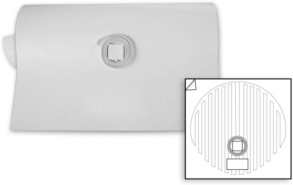 Amazon.com: WarmlyYours Circular Mirror Defogger Pad with Self-Adhesive ...