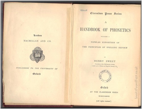 A Handbook Of Phonetics, Including A Popular Exposition Of The ...