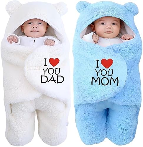 First Kick New Born Combo Pack of Security Baby Blanket Hooded ...