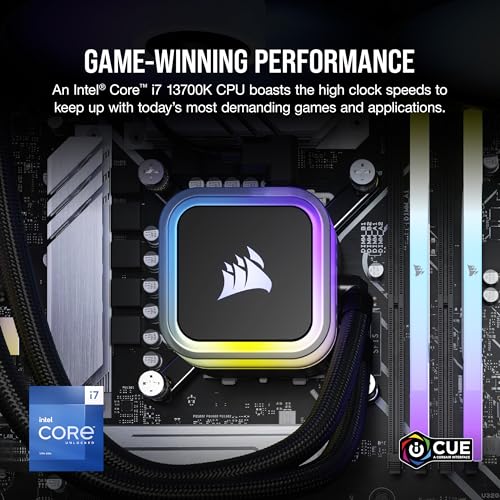 Corsair Vengeance i7400 Series Gaming PC - Liquid Cooled Intel® Core ...