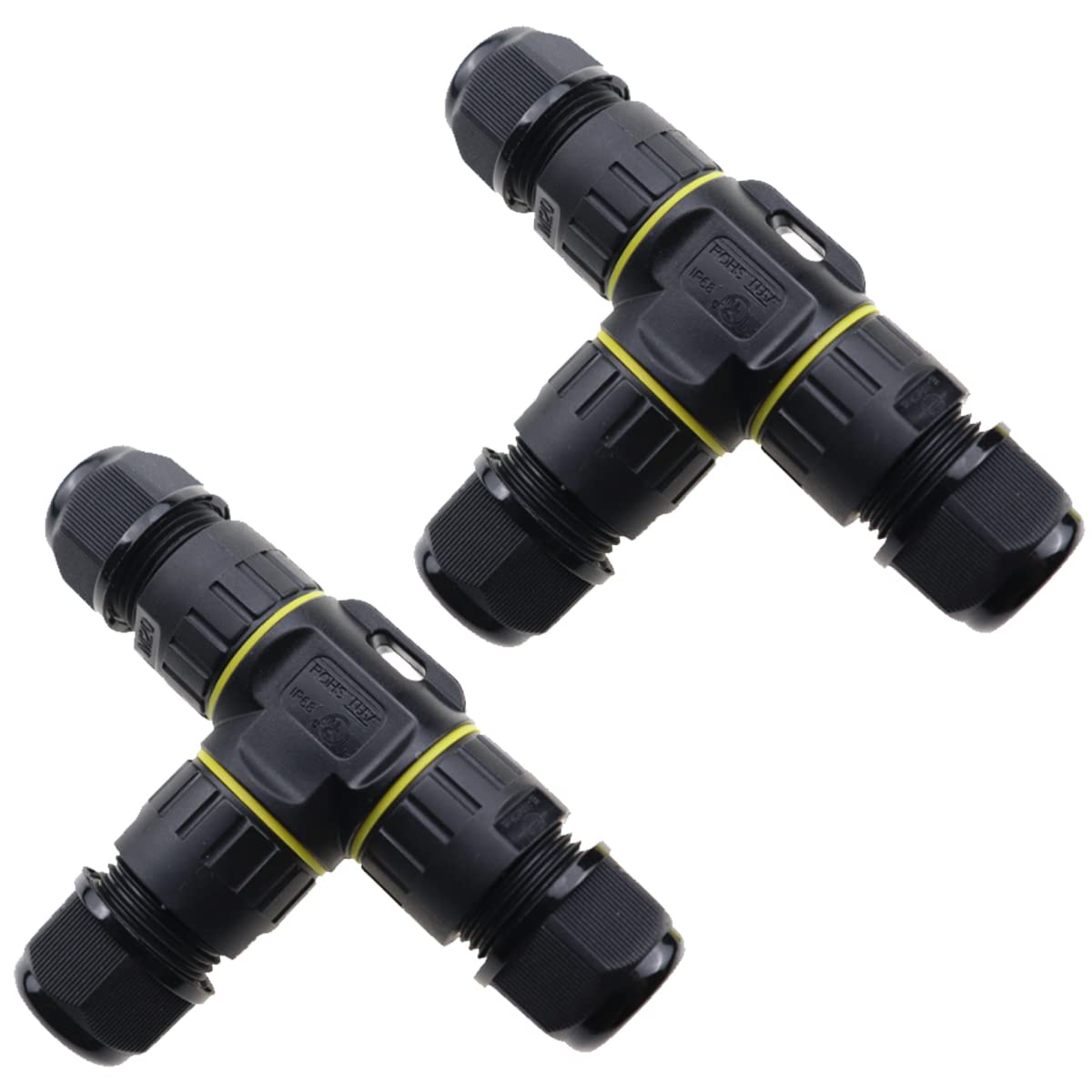 3Way Junction Box IP68 Waterproof Electrical Junction Box for Ø 5-9mm ...