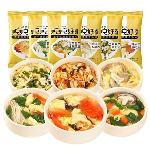 Amazon.com: Instant vegetable soup,healthy breakfast,Chinese soup ...