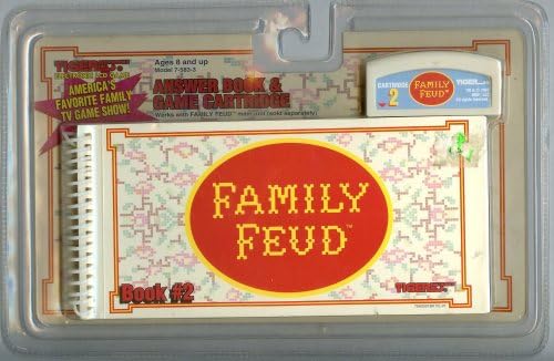 Family Feud Answer Book & Game Cartridge #2 : Amazon.co.uk: Toys & Games