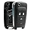 Amazon.com: Key Fob Keyless Entry Remote Flip Shell Case & Pad fits ...