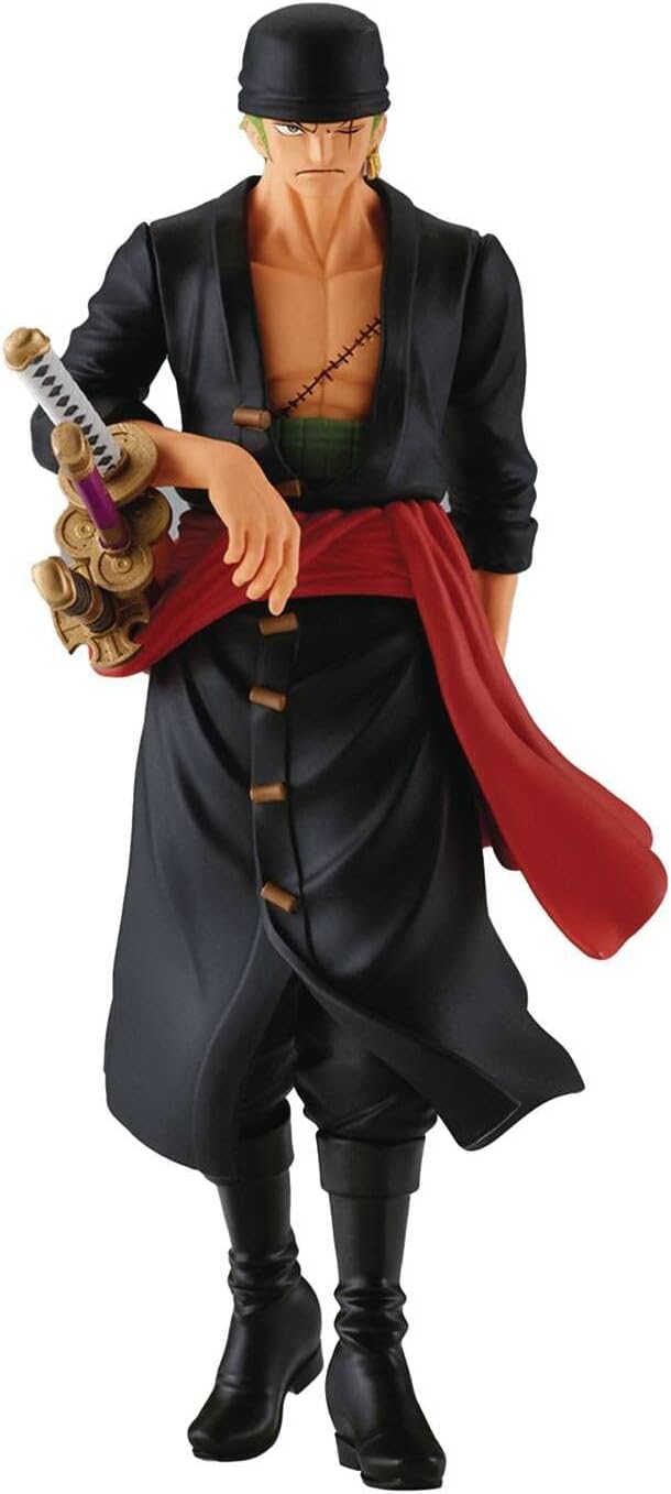 Amazon.com: Banpresto - One Piece - The Shukko - Roronoa Zoro Statue ...