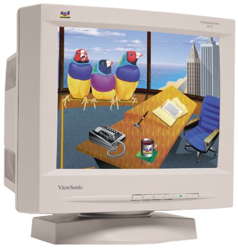 ViewSonic PS775 17 Short-Depth Design CRT Monitor : Amazon.in ...
