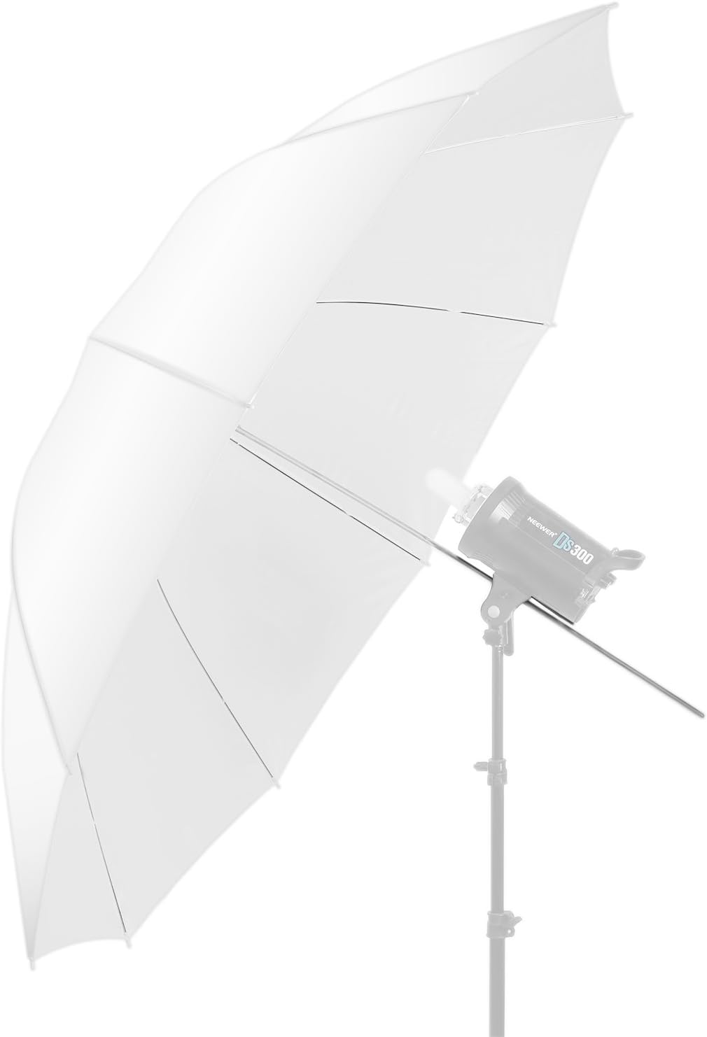 Amazon.com : HappyGo 60 Inch Parabolic Umbrella Front Diffuser Cover ...