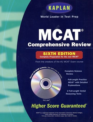 Kaplan MCAT Comprehensive Review with CD-ROM, 6th Edition ...
