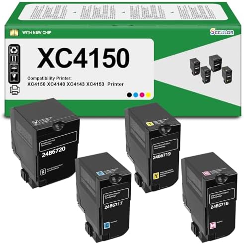 Amazon.com: XC4150 XC4140 XC4143 XC4153 Toner Cartridges Compatible ...