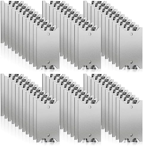 Therwen 300 Pcs Safety Nail Plates for Wood Studs 1.5 x 2.5 Inch Cable ...