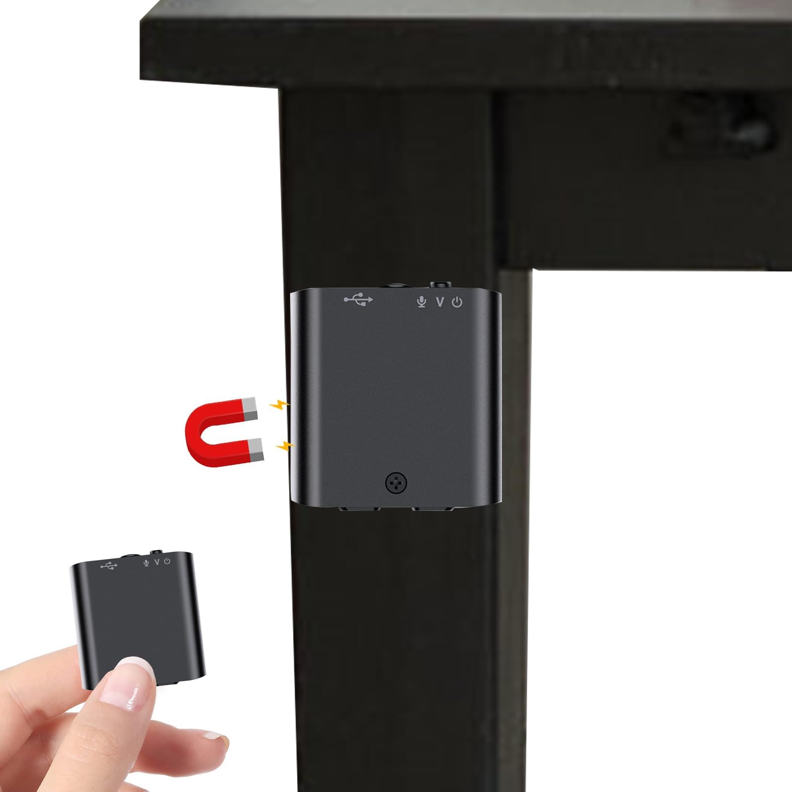 Tecno-10 Innovacion Microfono Espia Oculto WiFi Grabadora De Voz a ...