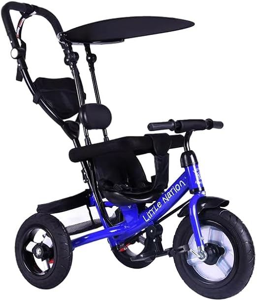 Little Nation Push Trike Deluxe - 3-in-1 Convertible Tricycle with ...