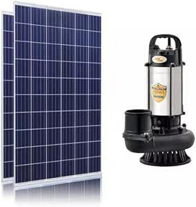 Amazon.com : SOLAR 1HP 4IN Submersible Residential House Sump Pump W ...