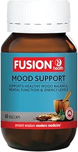 Fusion Health Mood Support 60 Capsules : Amazon.com.au: Health ...