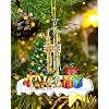 Amazon.com: Trumpet Ornament for Christmas Tree Trumpet Gifts for ...