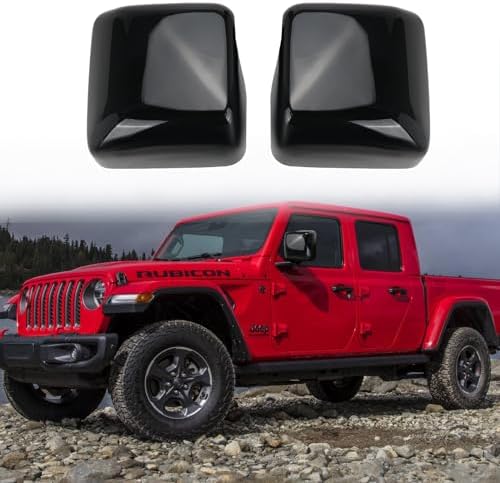 Amazon.com: Glossy Black Direct Replacement Mirror Cover for 2018-2025 ...