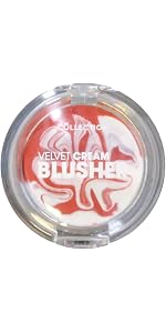 Collection Cosmetics Velvet Cream Blush, Cream To Powder, Matte ...