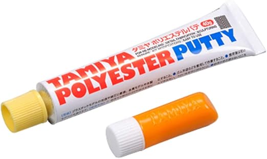 Amazon.com: Tamiya 87097 Tamiya Polyester Putty 40g : Arts, Crafts & Sewing