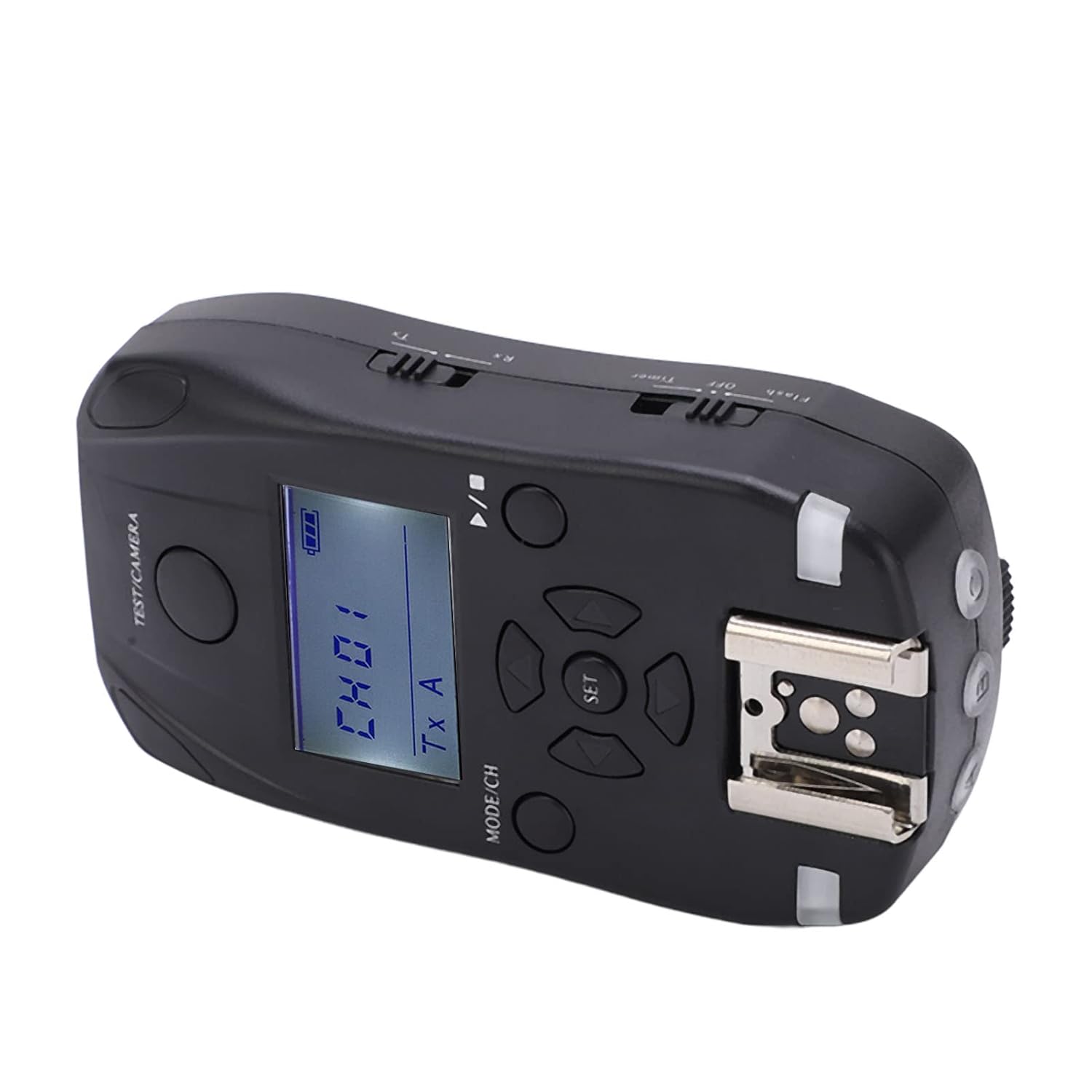 Wireless Flash Trigger, FSK 2.4GHZ Three Groups ABS Flash Trigger for ...