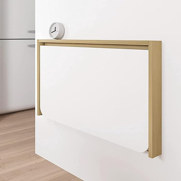 Buy Wall Mounted Folding Table, Fold Down Desk for Small Spaces, Drop ...