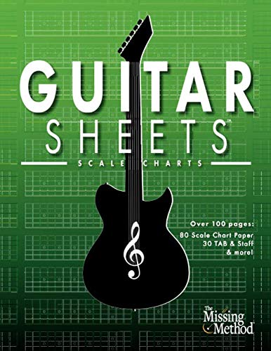 Amazon.com: Guitar Sheets Scale Chart Paper: Over 100 pages of Blank ...