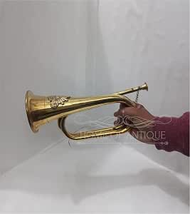 Military Emergency Bugle Cavalry Trumpet Brass Blowing Old Style ...