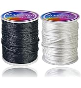 Amazon.com: Ewparts Nylon String for Bracelets Making 1mm x 100m Black ...