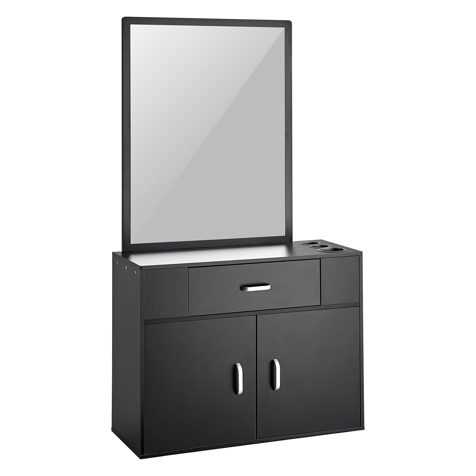 Amazon.com: VEVOR Salon Storage Cabinet, Wall Mounted Barber Salon ...