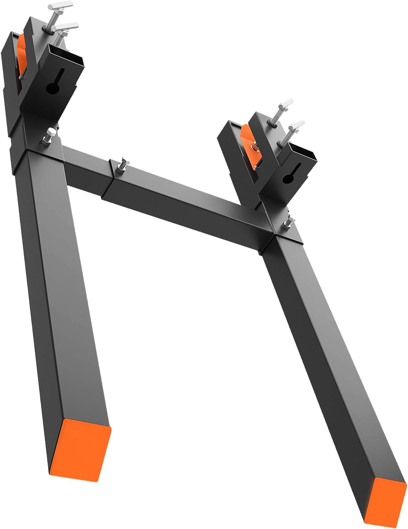Amazon.com: 60"Clamp on Pallet Forks,4000 Lbs Heavy Duty Pallet Forks ...