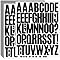 Amazon.com: Bemeol 864 Pieces Letter Stickers 24 Sheets 2 Inch Self ...