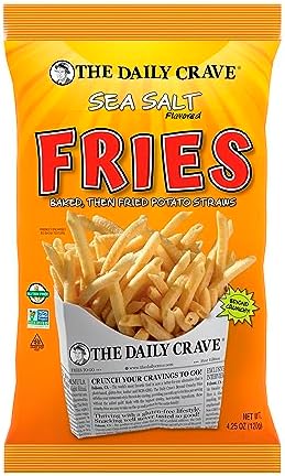 Amazon.com: Gourmet Basics Smart Fries Air Popped Potato Fries, French ...