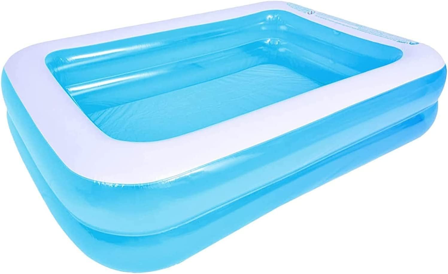 Large Rectangular - Inflatable Family Pool for Swimming with Self ...