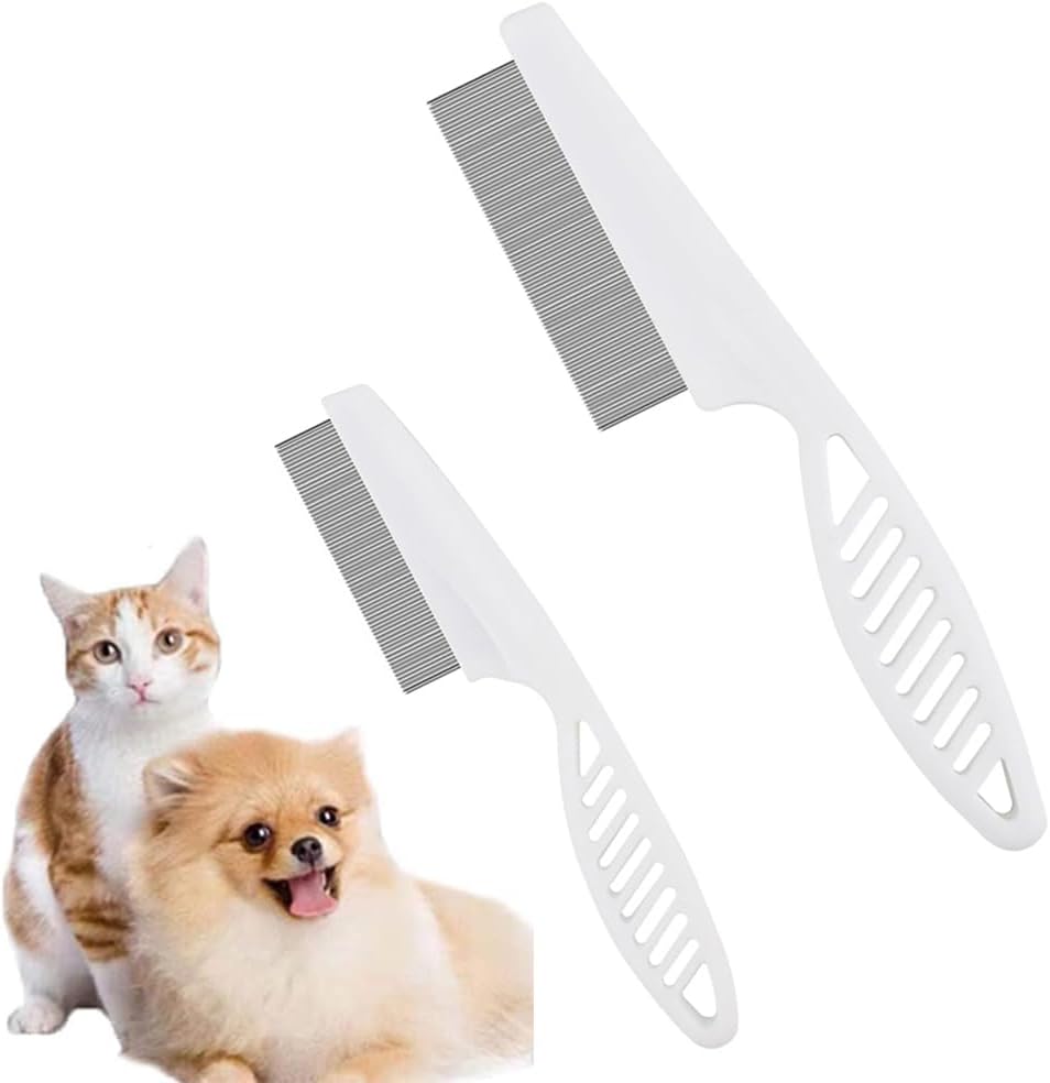 Amazon.com: 2 Pack Multifunctional Pet Comb, Upgrade Pet Grooming Brush ...