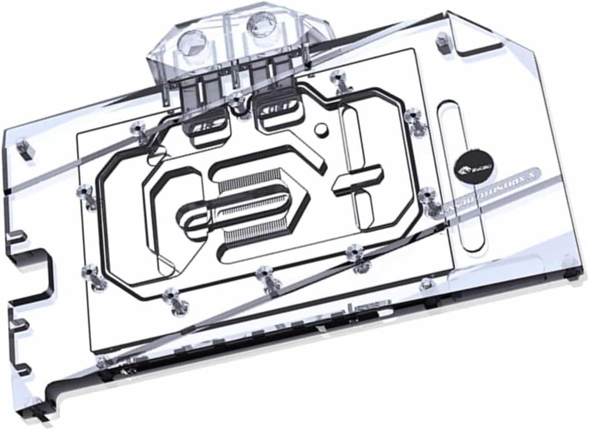 Amazon.com: Bykski Full Coverage GPU Water Block and Backplate for ASUS ...