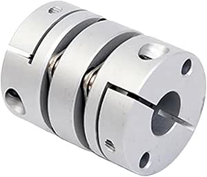 Amazon.co.jp: Flexible Double Diaphragm Shaft Coupler D26L35 Coupling ...