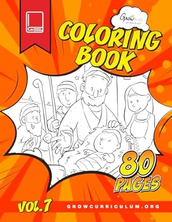 Preschool Grow Kids Coloring Book (Volume 7): 80 Coloring Pages and ...