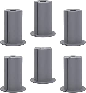 6Pcs Rubber Cable Grommet Kits Wall Bushing Sleeve Protector For ...