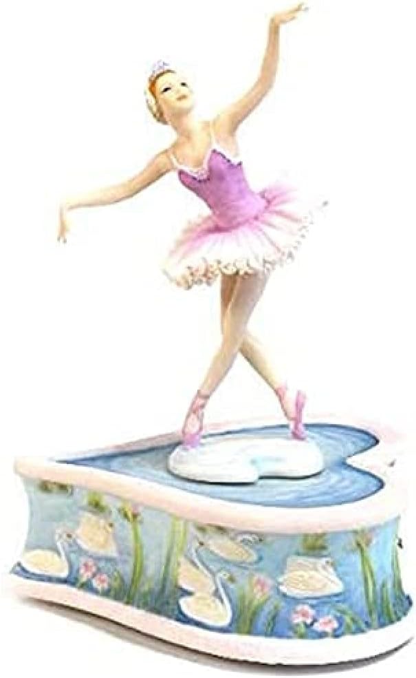 Veronese Collection, Hand Painted Ballerina Music Box, 12 X 12 X 19 Cm ...