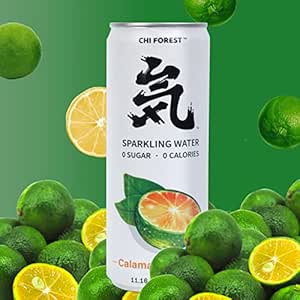 Amazon.com: CHI FOREST Calamansi Lime Sparkling Water, 0 Calories and 0 Suger Flavored Bubbly ...