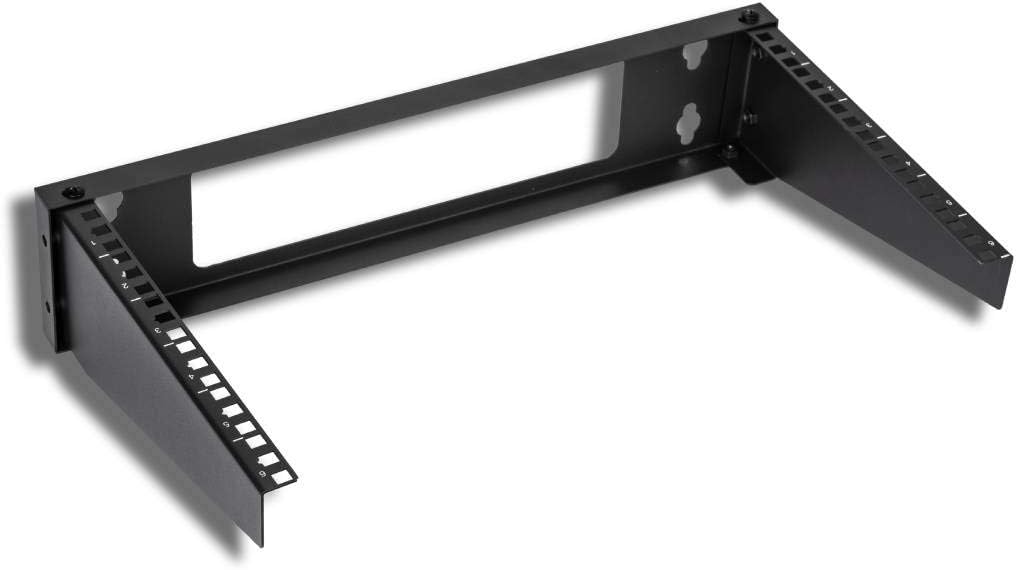 Amazon.com: 4U 19-Inch Vertical Wall Mount Bracket - Vertical Rack ...