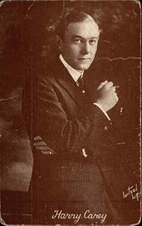 Harry Carey Actors Original Antique Postcard at Amazon's Entertainment Collectibles Store