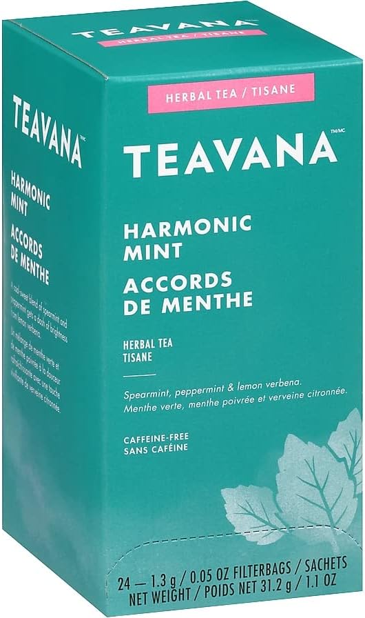 Amazon.com : Teavana SBK13089 Radiant Green Tea Bags, 24/Box : Grocery ...