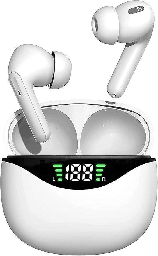Amazon.com: Wireless Earbuds,Air Buds Pod Bluetooth 5.3 Headphones ...