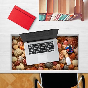 Generic Colorful Shells PAG STICKER 3D Desk Sticker Wall Decals Home ...