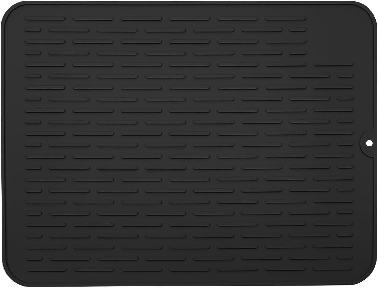 IUGHN Silicone Draining Mat, Easy Clean Anti Slip Dish Drying Mat ...